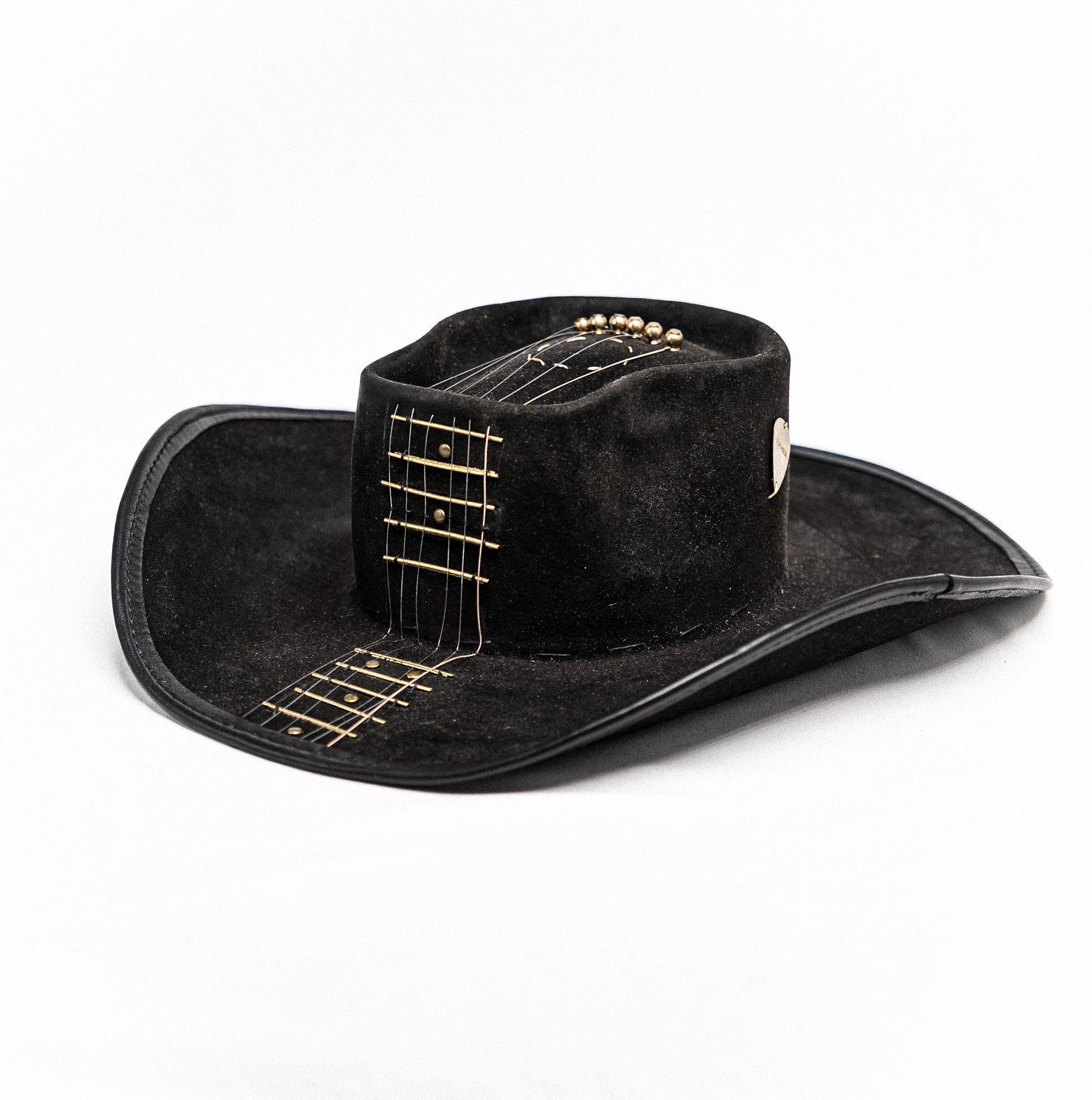 Custom Handmade guitar shaped hat art work – 11.11HATS